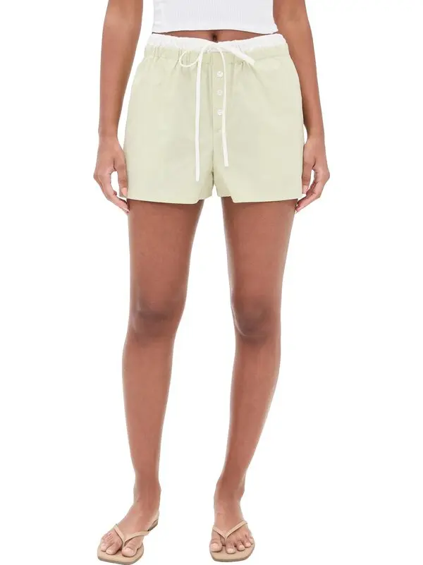 WAYF Tabitha Short - Light Green