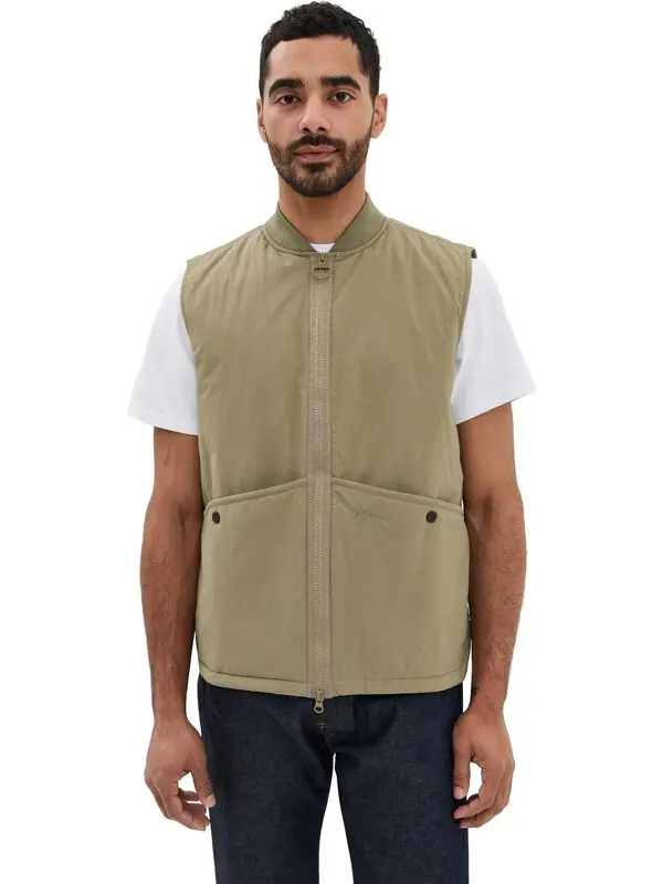 Barbour Re-engineered Liddesdale Gilet - Bleached Olive