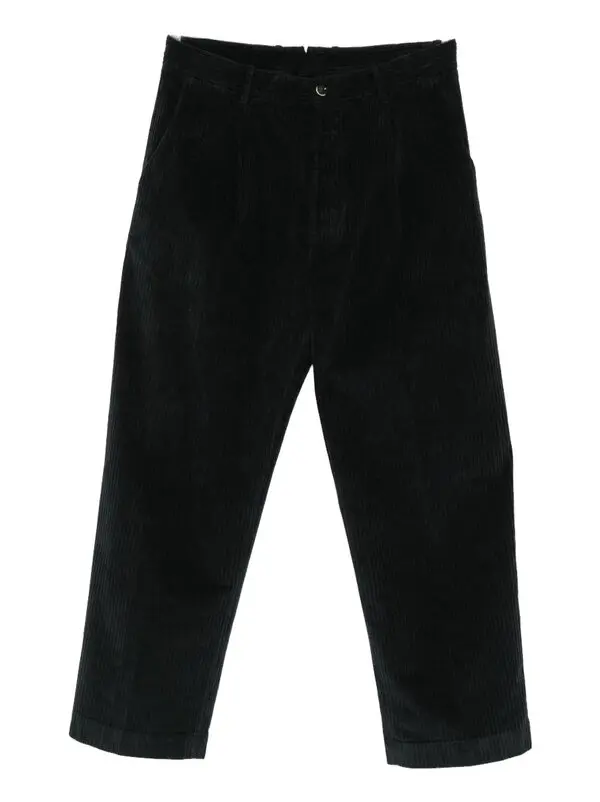NINE:INTHE:MORNING Corduroy Trousers - Black
