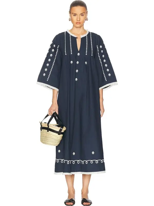 SKALL STUDIO Freya Dress - Navy Eclipse
