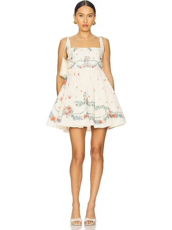 Agua Bendita Hierbabuena Mosqueta Mini Dress - Multicolor