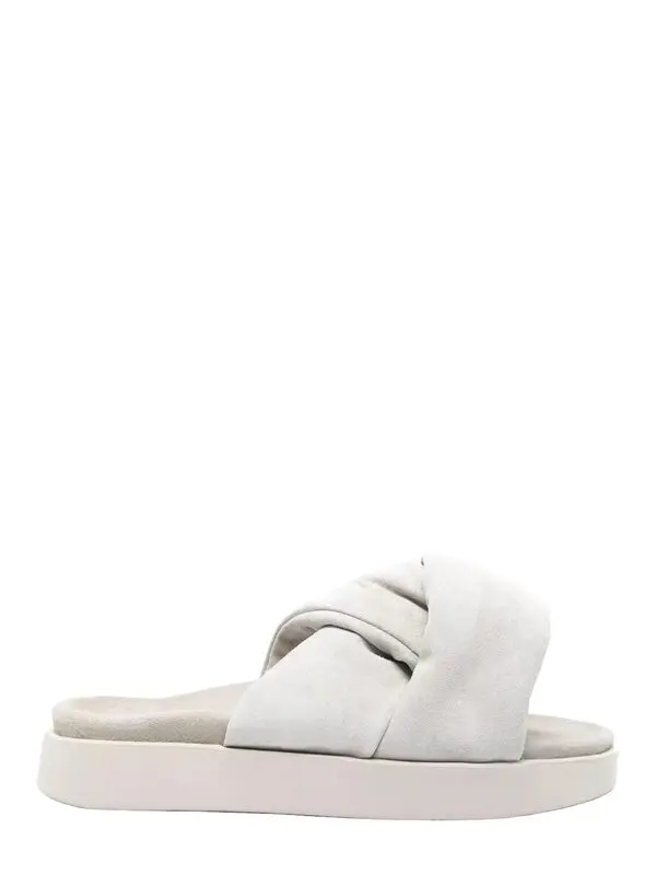 Inuikii Suede Slippers - Grey