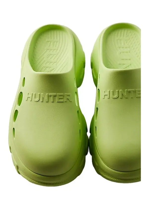 Hunter Bryce Clogs - Neon Lime
