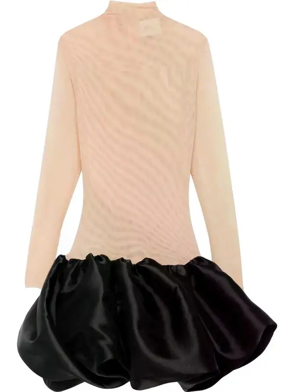 ATU BODY COUTURE Puffball Dress - Neutrals