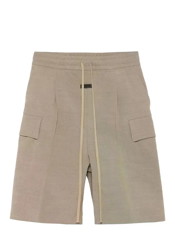 Fear Of God Drawstring-waist Cargo Shorts - Neutrals