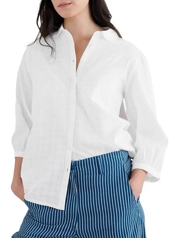 SEASALT CORNWALL Hope Cottage Blouse Ii - Salt