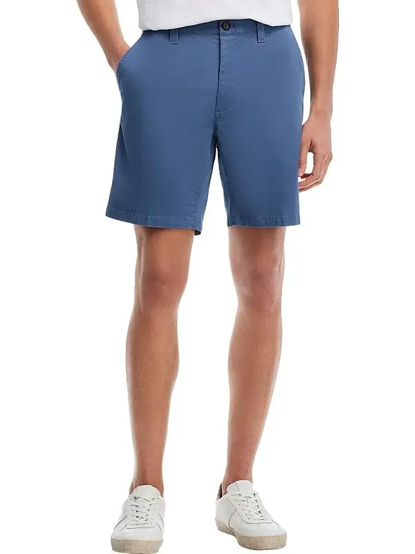 Michael Kors Stretch 8" Shorts - Dark Chambray
