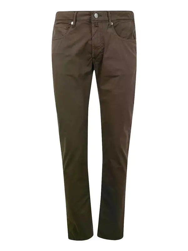 Incotex Straight-leg Trousers - Brown