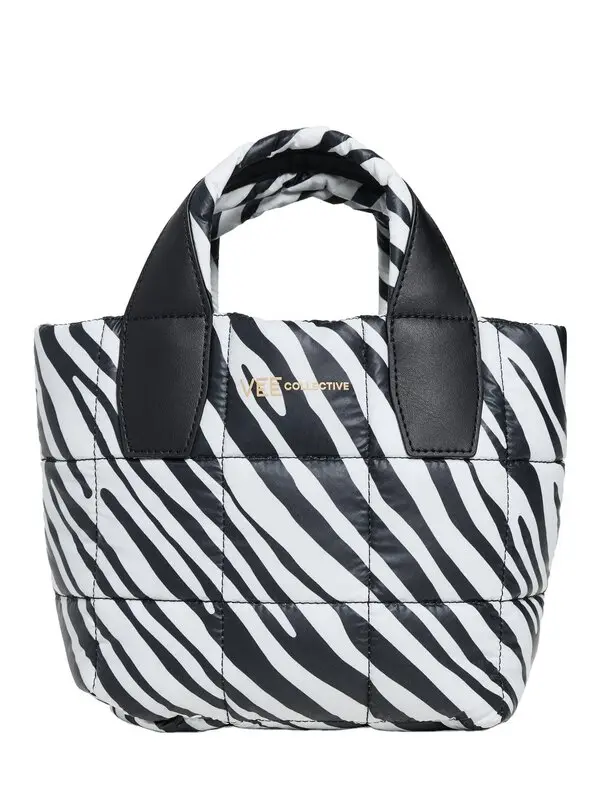 VEE COLLECTIVE Porter Mini Tote Bag - Zebra