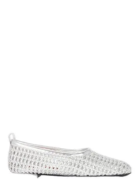 SIMONMILLER Riad Woven Flat - Silver
