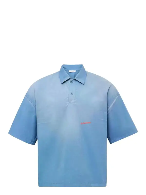 JW Anderson Oversized Logo Polo - Blue