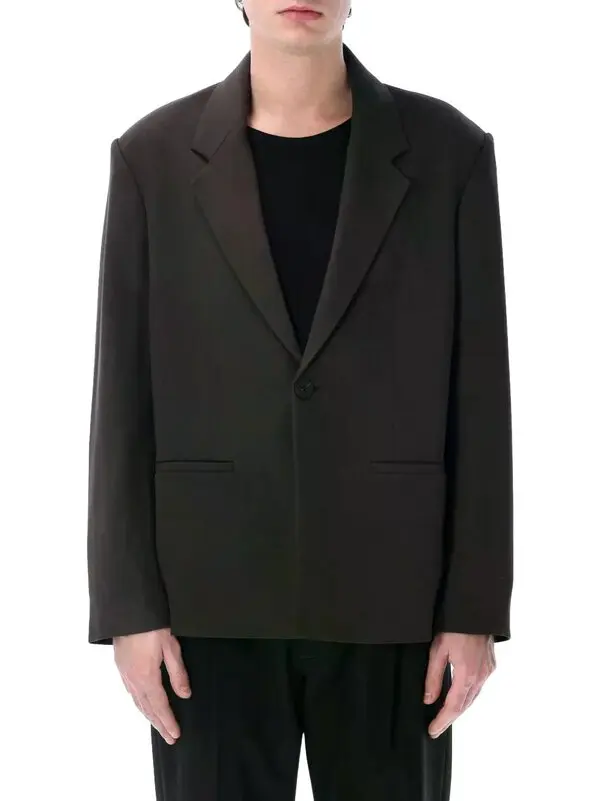 Studio Nicholson Oversized Blazer - Black