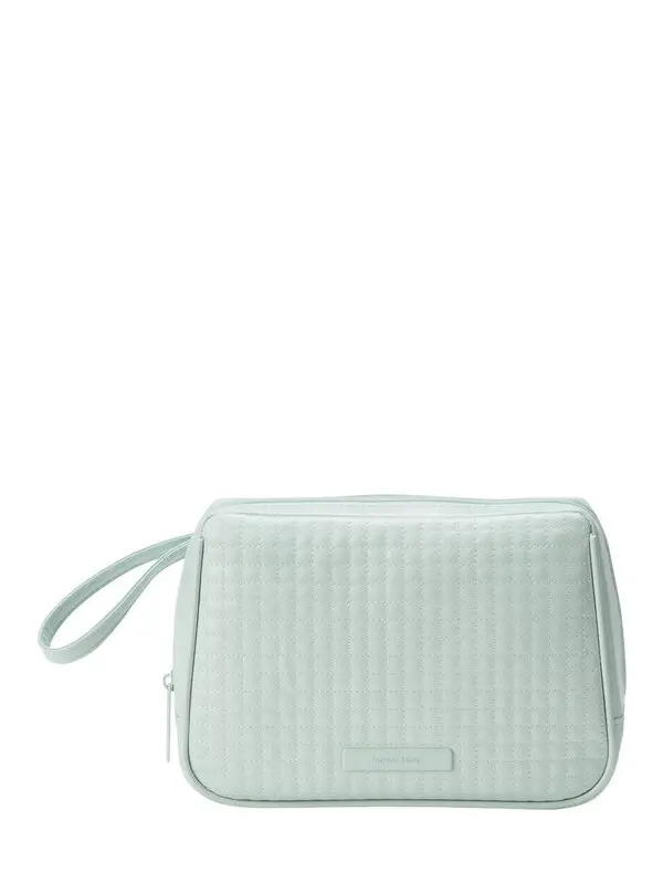 TARTAN + TWINE Quilted Pvc Clutch - One-color
