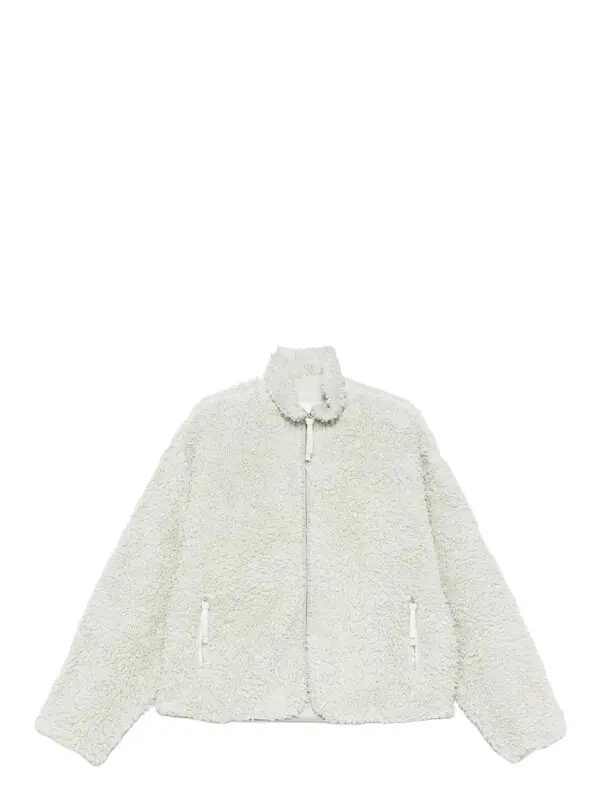 JIL SANDER Cotton Fleece Jacket - Green
