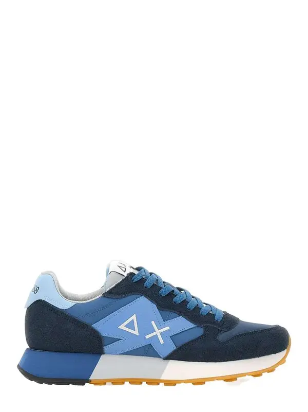 SUN 68 Lace-up Sneakers - Blue
