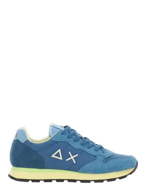 SUN 68 Lace-up Sneakers - Blue