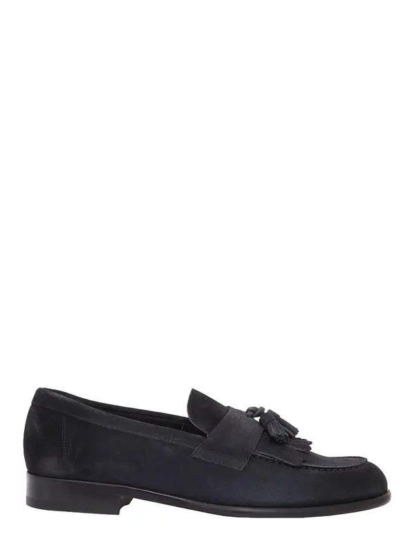 DOUCAL'S Tasseled Loafers - Blue