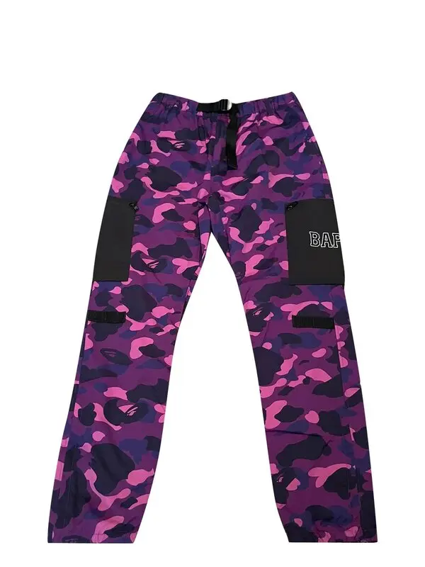 BAPE Color Camo Military Pants - Purple
