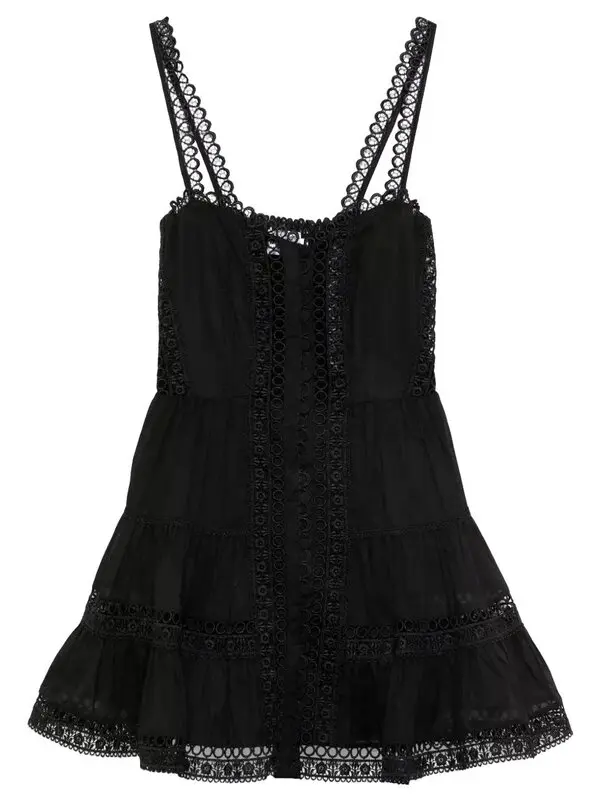 Charo Ruiz Ibiza Lenora Mini Dress - Black