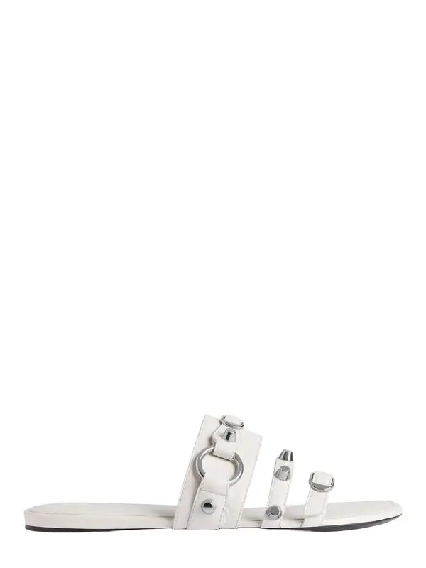 Balenciaga City Mule Flat - White