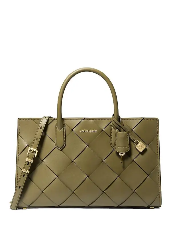 Michael Kors Scarlett Medium Satchel - Safari Green