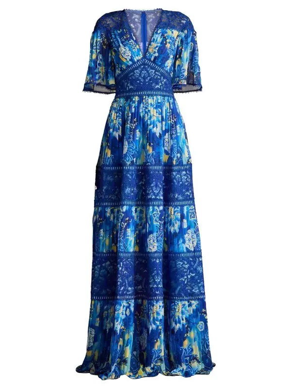 Tadashi Shoji Cyra Gown - Blue