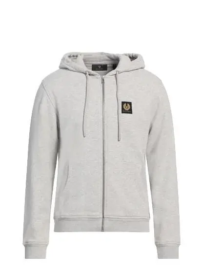 Belstaff French Terry Zip-up Hoodie - Grey