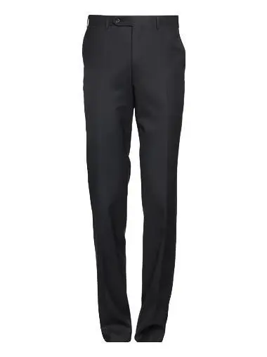 Canali Tapered Wool Pants - Blue
