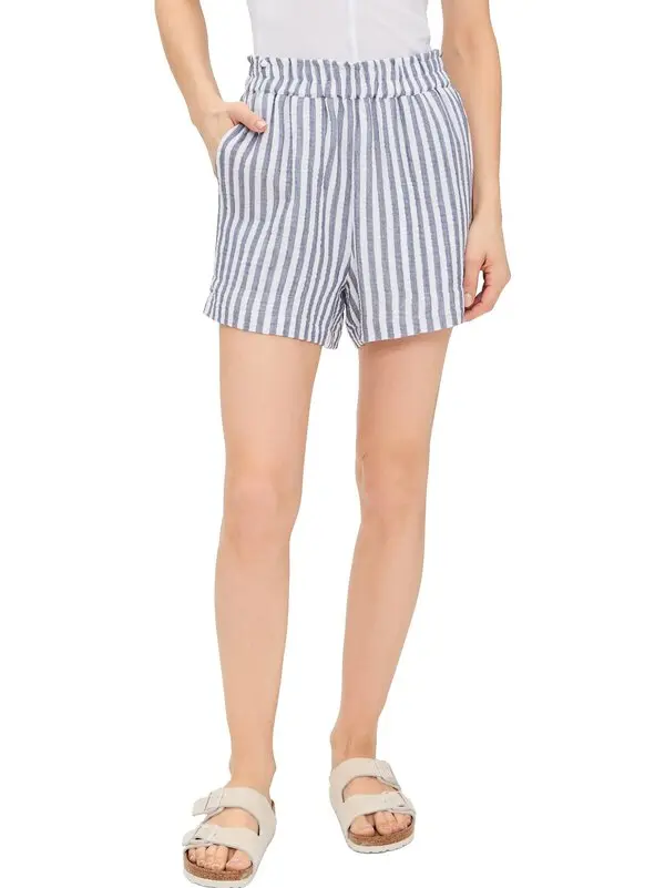 Rails Leighton Striped Shorts - Admiral Stripe