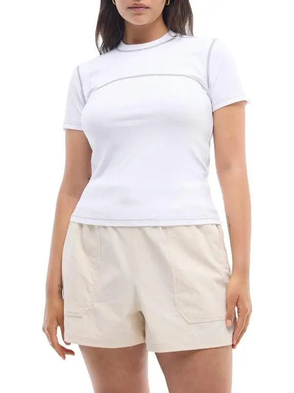 HALFDAYS Mollie Performance T-shirt - White