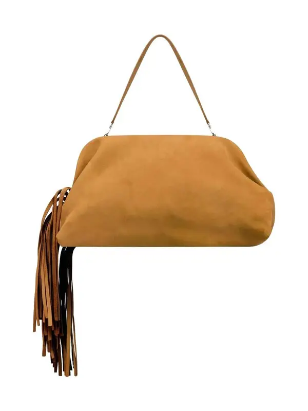 Philosophy Di Lorenzo Serafini Serafini Fringed Clutch - Brown