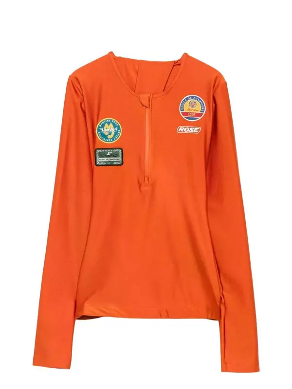 Martine Rose Swim Rash Top - Orange