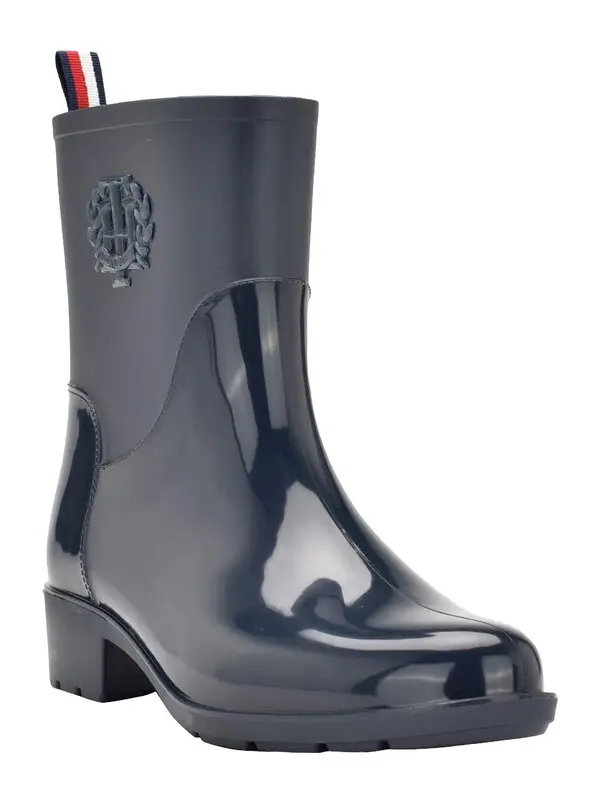 Tommy Hilfiger Crest Rain Boots - Dark Blue