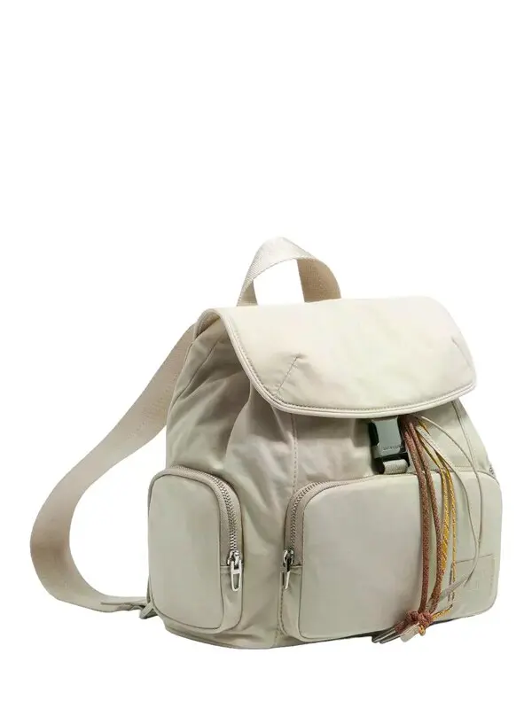 Bimba Y Lola Logo-appliqué Backpack - White