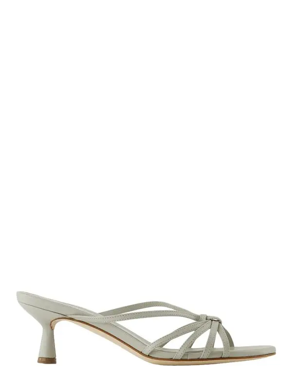 AeydĒ Abby Leather Pumps - Green
