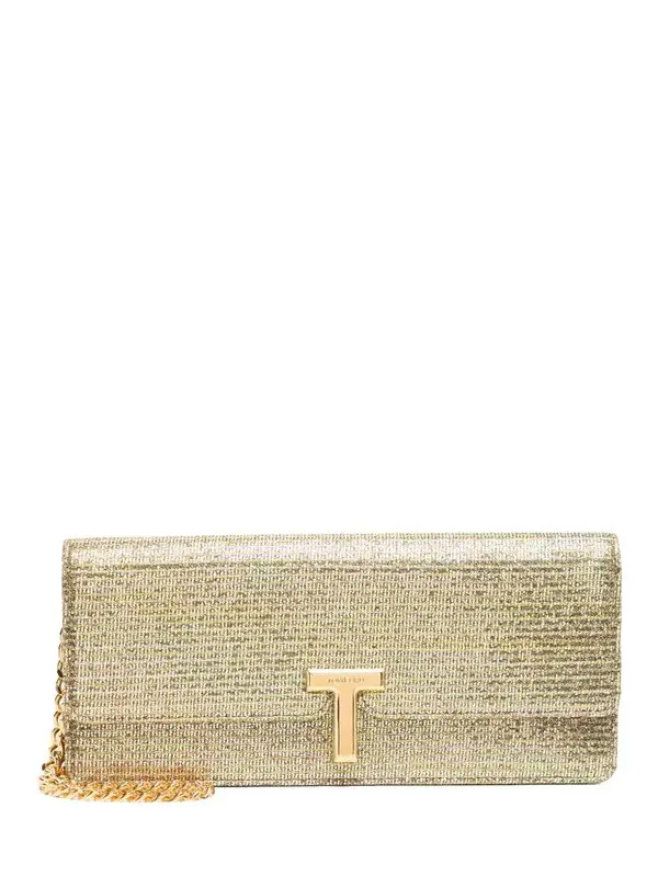 TOM FORD Wallis Clutch - Gold