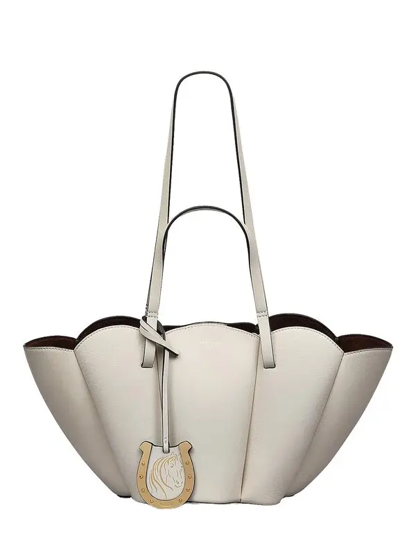 RADLEY Kentucky Derby Open Top Satchel Bag - Chalk