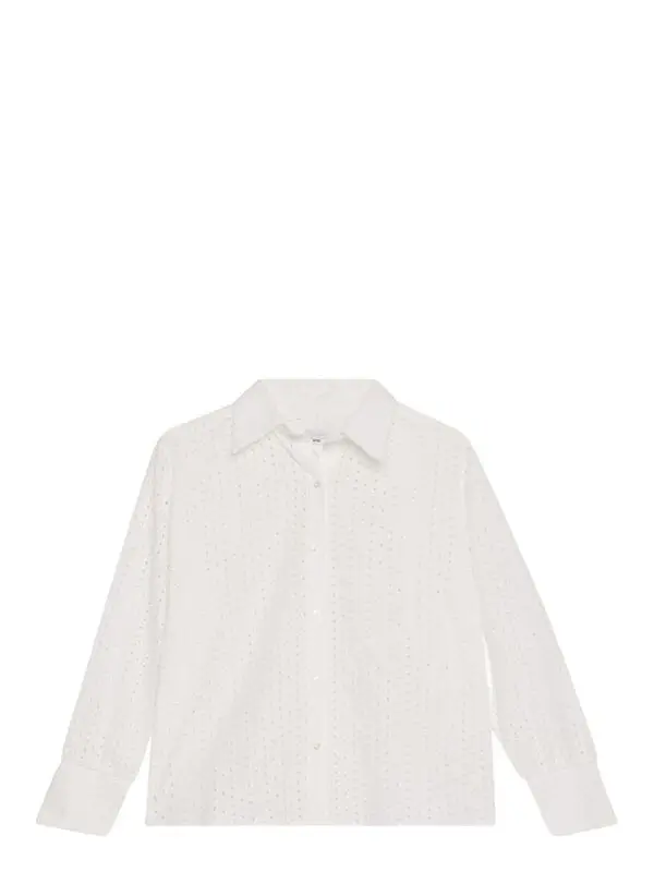 ANDINE Essen Eyelet-embroidered Blouse - Eyelet In White