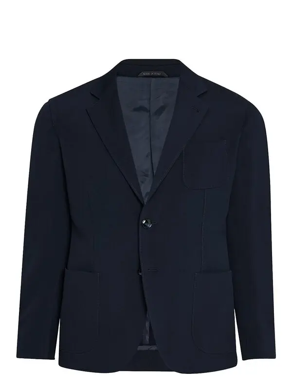 Giorgio Armani Upton Patch-pocket Sport Coat - Grey
