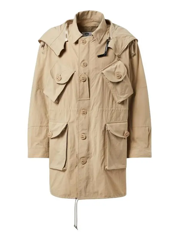 Junya Watanabe X C.p. Company Goggle Parka - Beige