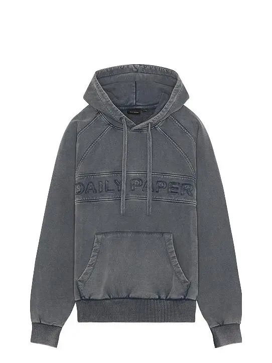 DAILY PAPER Garment Wash Hoodie - Nacreous Clouds