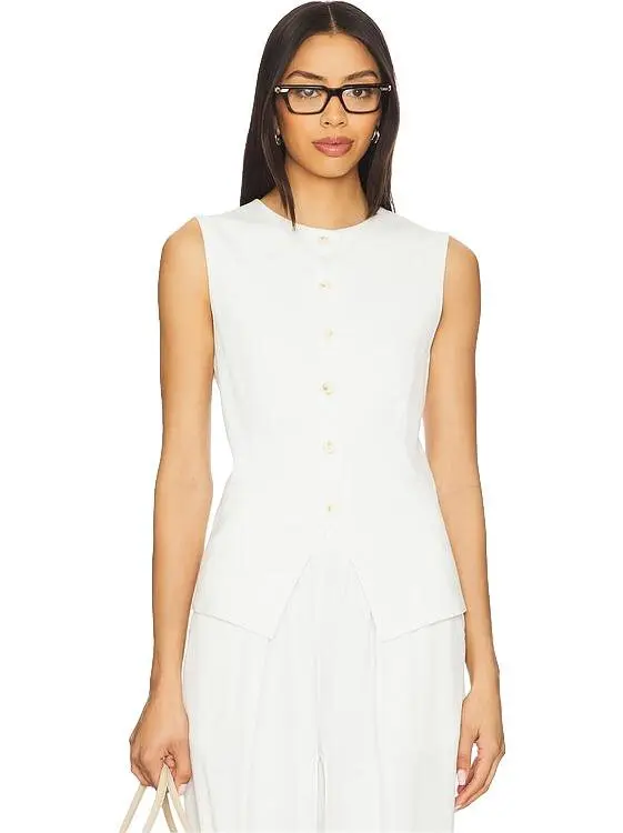 SAMSOE SAMSOE Saruma Vest - Egret
