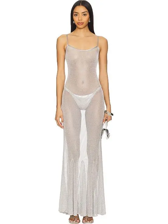 BELLA VENICE The Serafina Dress - Silver