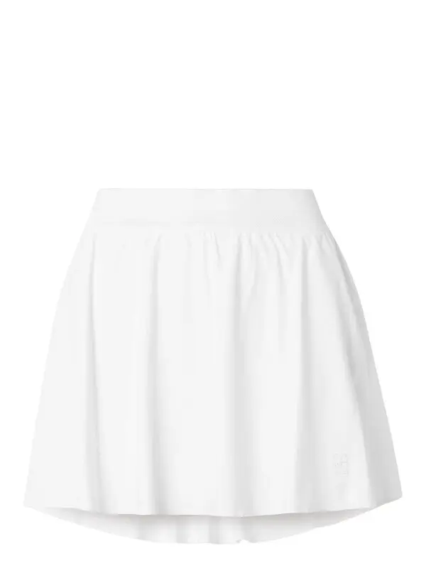 Nike Nikecourt Ace Advantage Dri-fit Tennis Skirt - White