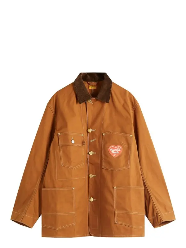 HUMAN MADE Duck Coverall Jacket - Brown