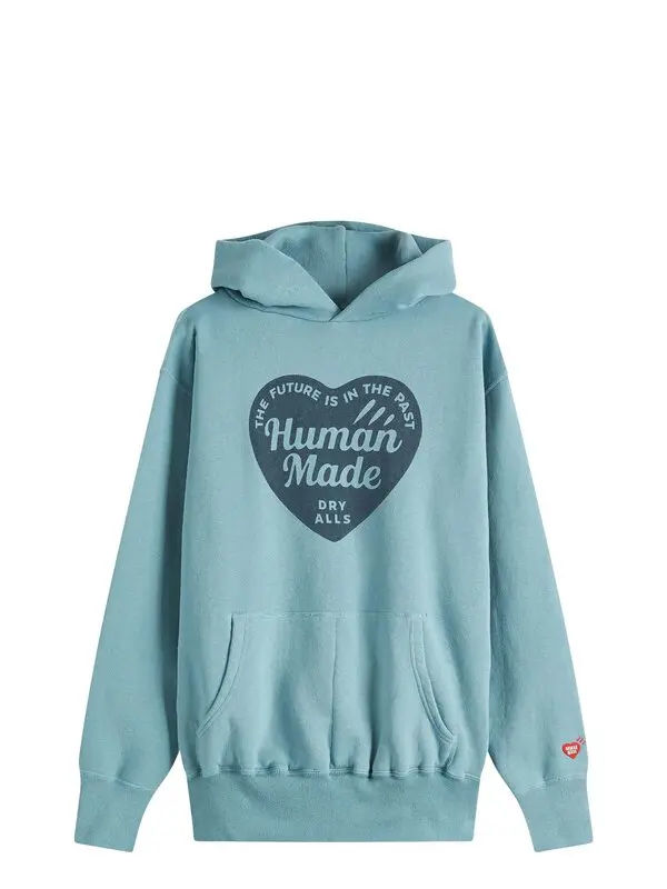HUMAN MADE Tsuriami Heart Hoodie - Blue