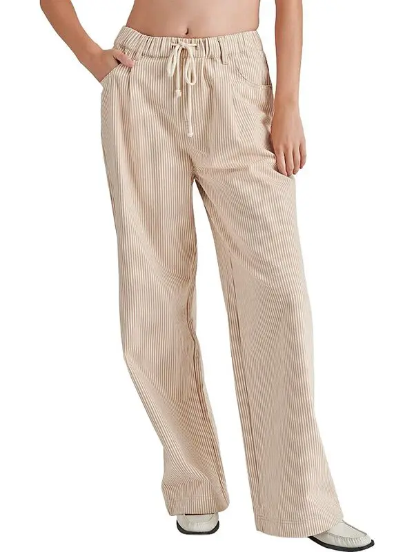 Steve Madden Minorca Drawstring Pants - Khaki