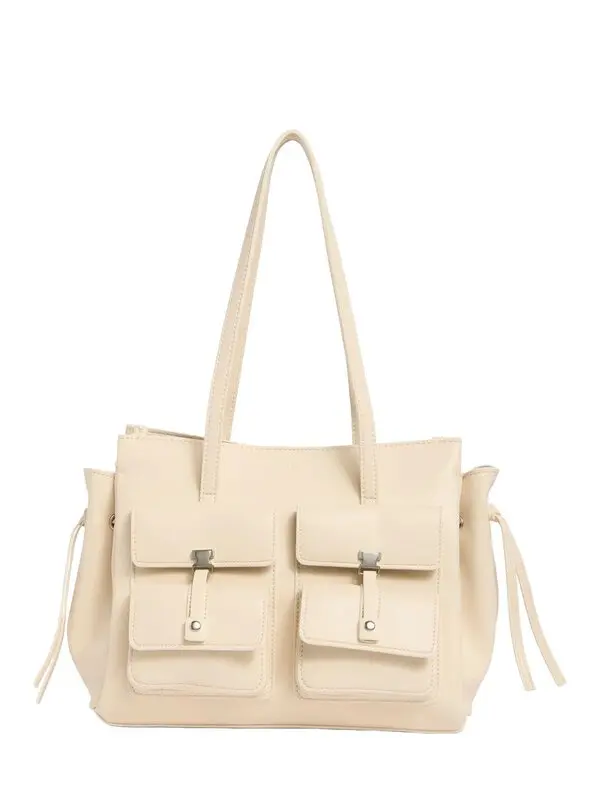 Jw Pei Linda Small Faux Leather Tote - White