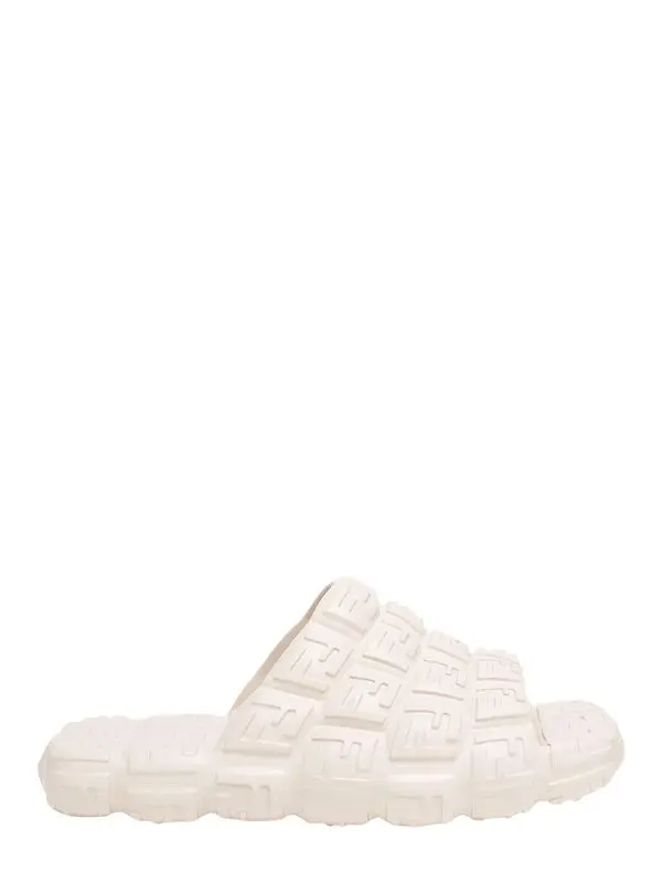 Fendi Cloud Slides - White