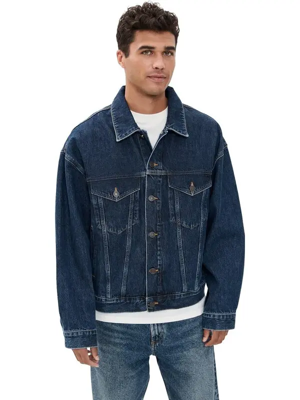 AGOLDE Stefano Denim Trucker Jacket - Pendulum